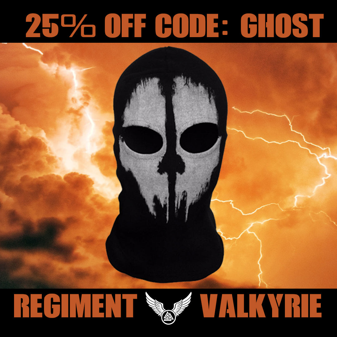 COD Ghost Mask – Regiment Valkyrie